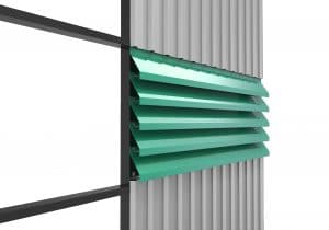 เกล็ดระบายอากาศเมทัลชีท Louver - GLOBAL GROUP