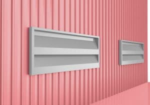 เกล็ดระบายอากาศเมทัลชีท Louver - GLOBAL GROUP